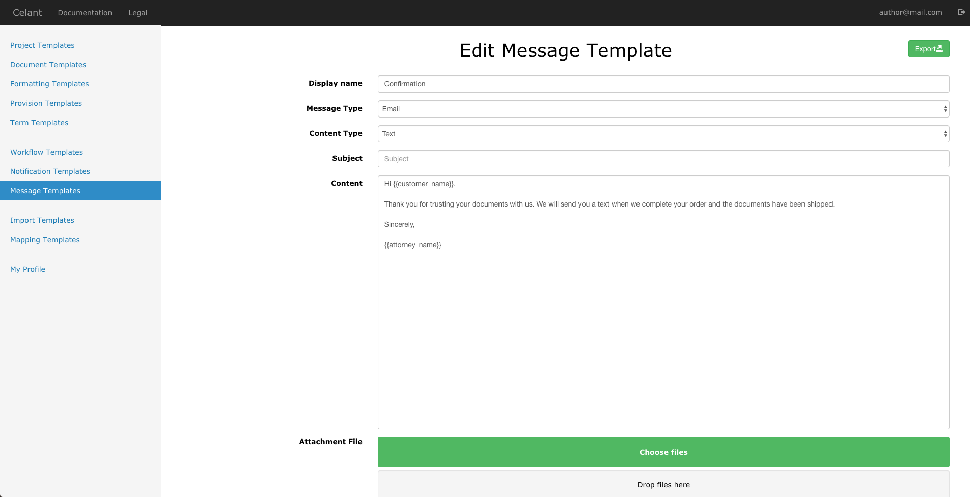 Celant Documentation: Authors