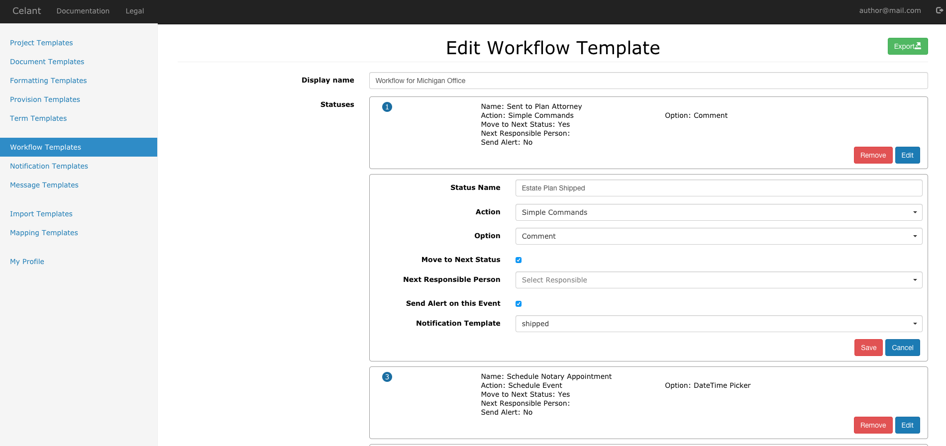 Celant Documentation: Authors