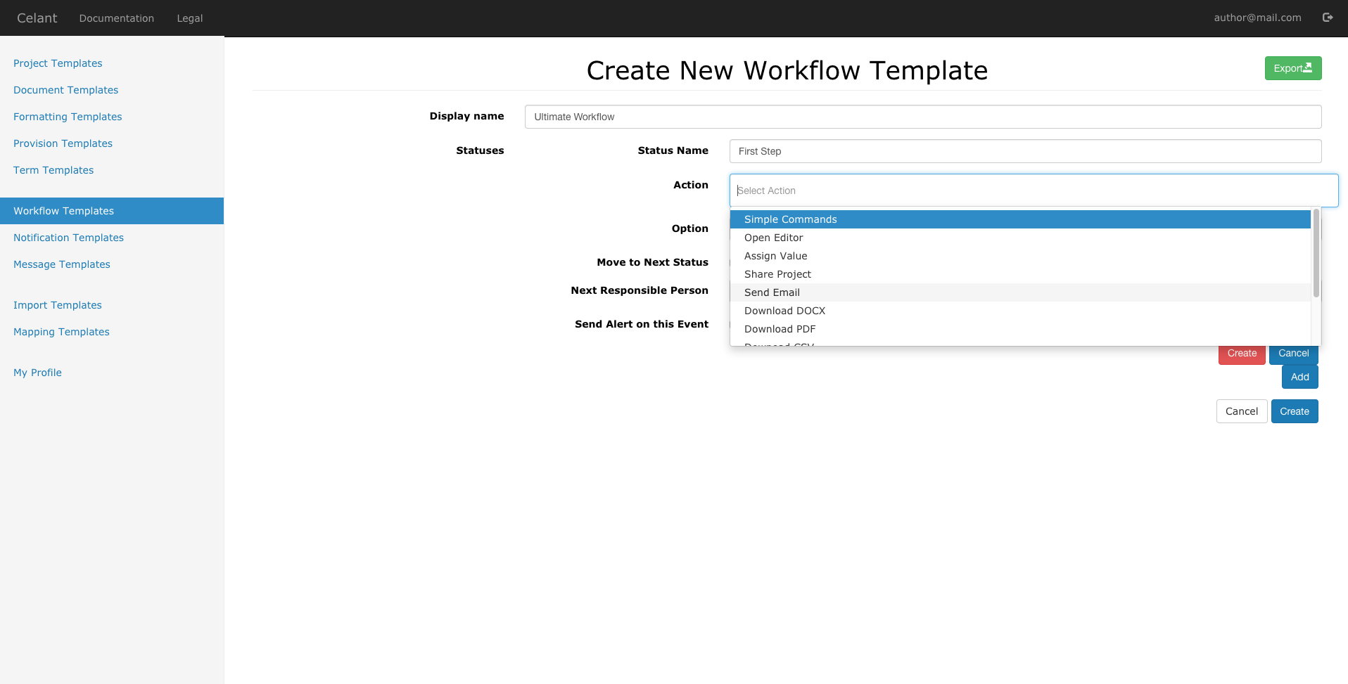 Celant Documentation: Authors